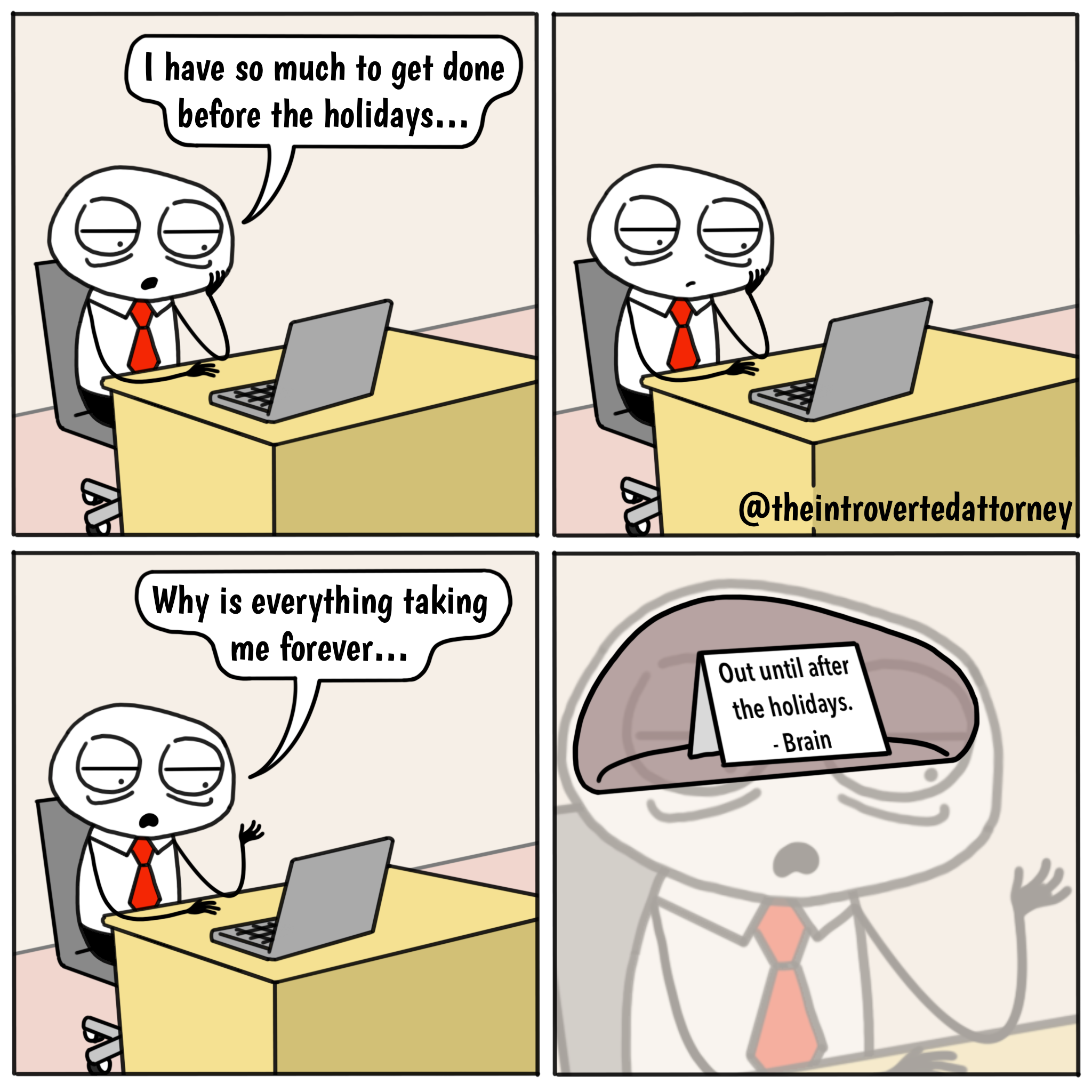 MIA Brain | Lawyer Humor | Introverted Attorney Comic – The Introverted ...