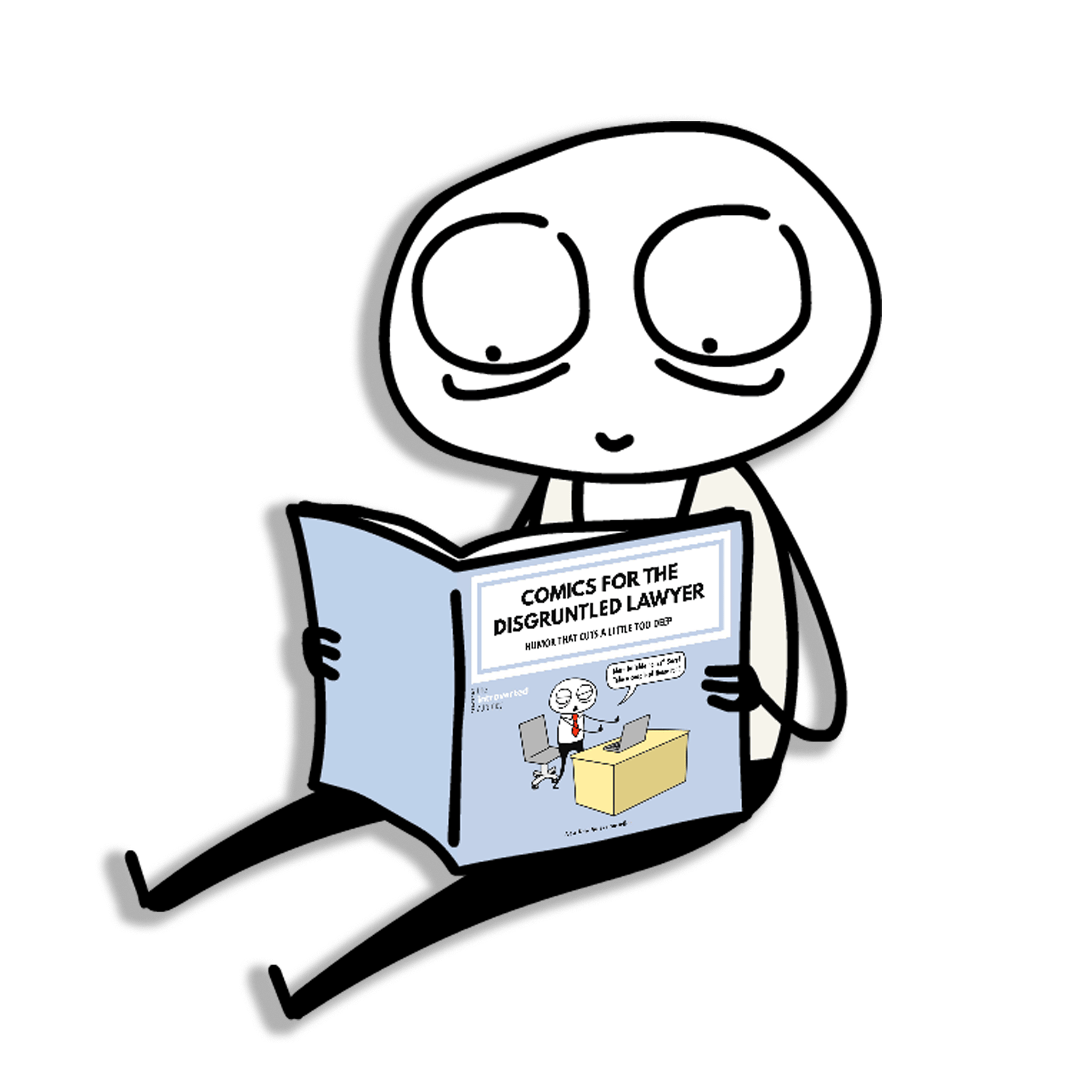 Corporate Humor and Lawyer Life Comics | Introverted Attorney Books