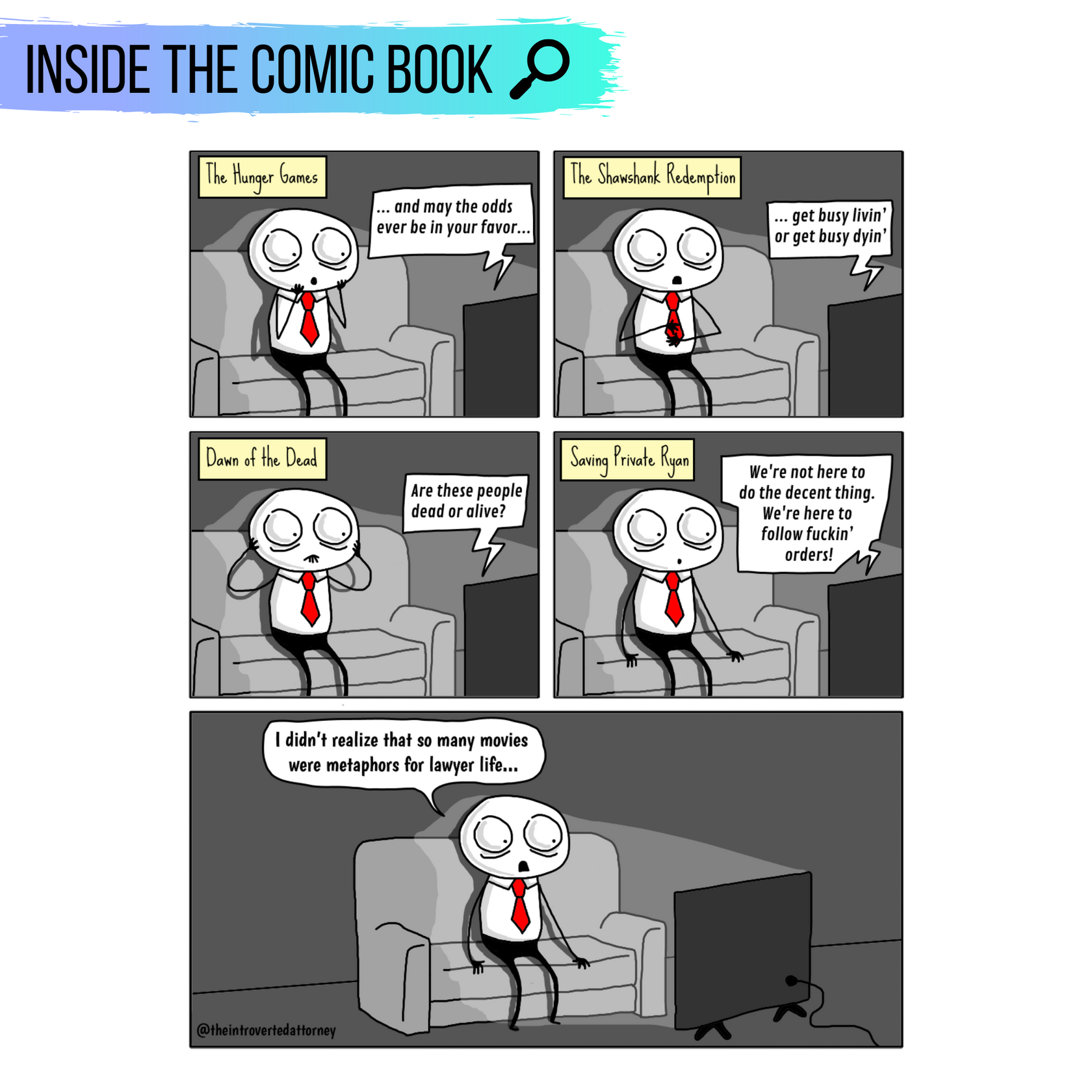 Comic Book for the Disgruntled Lawyer | Funny Attorney Gift – The ...