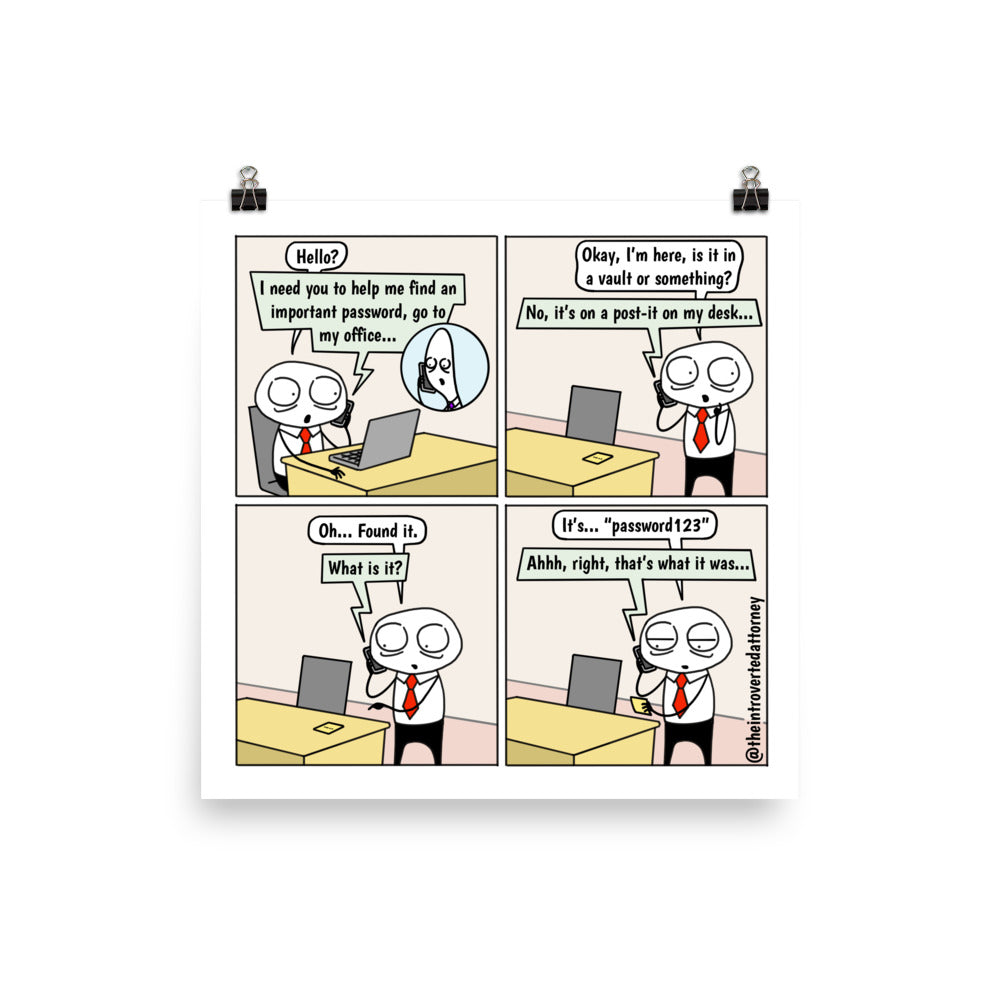 Funny Lawyer Comic Print | Best Attorney Gifts | Law Firm Humor – The ...